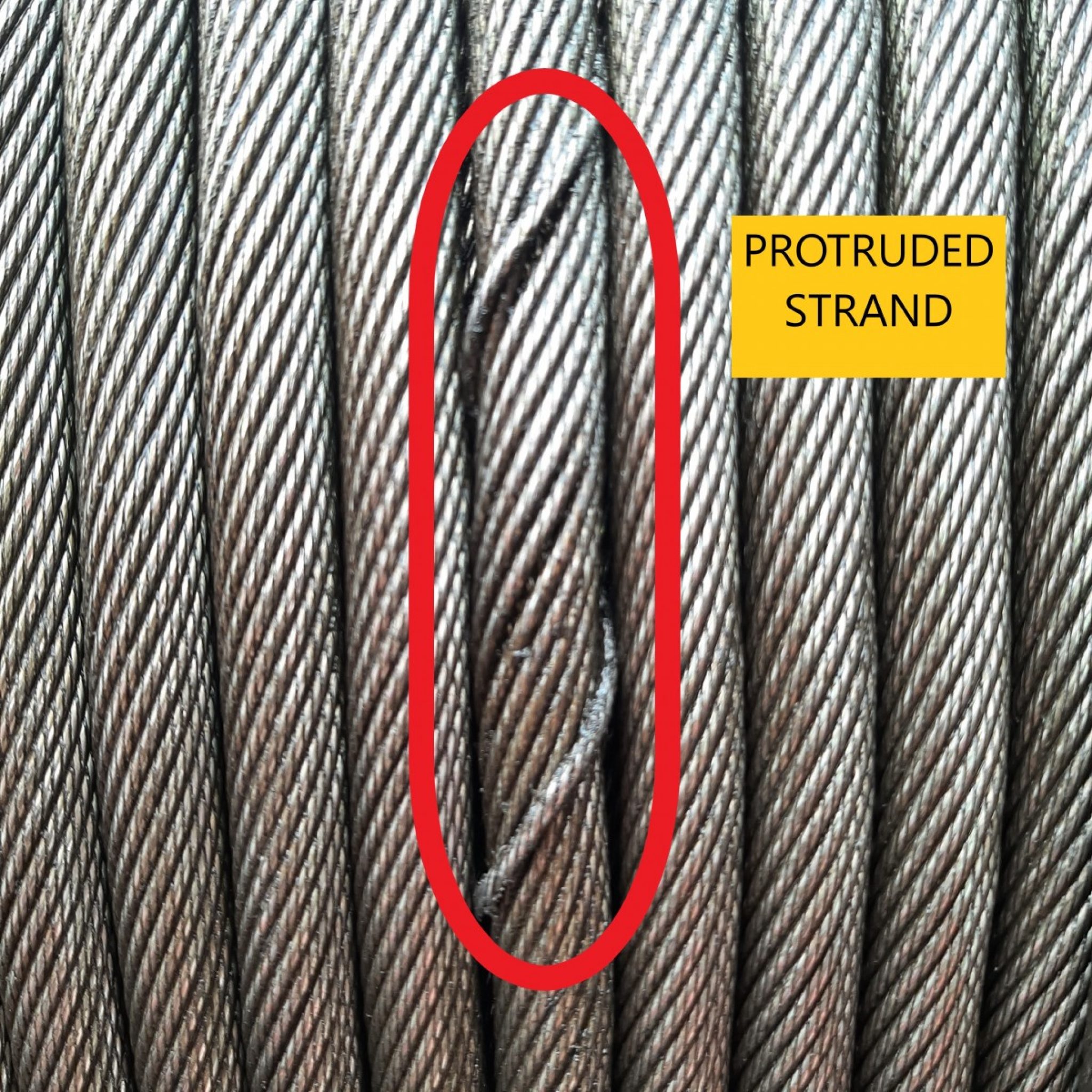 lifting and rigging - Crane wire rope findings and failures