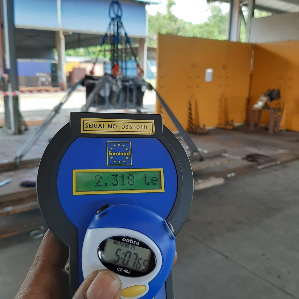 Load Test For (MRL 128 & 130 FPSO & CDW) - lifting and rigging