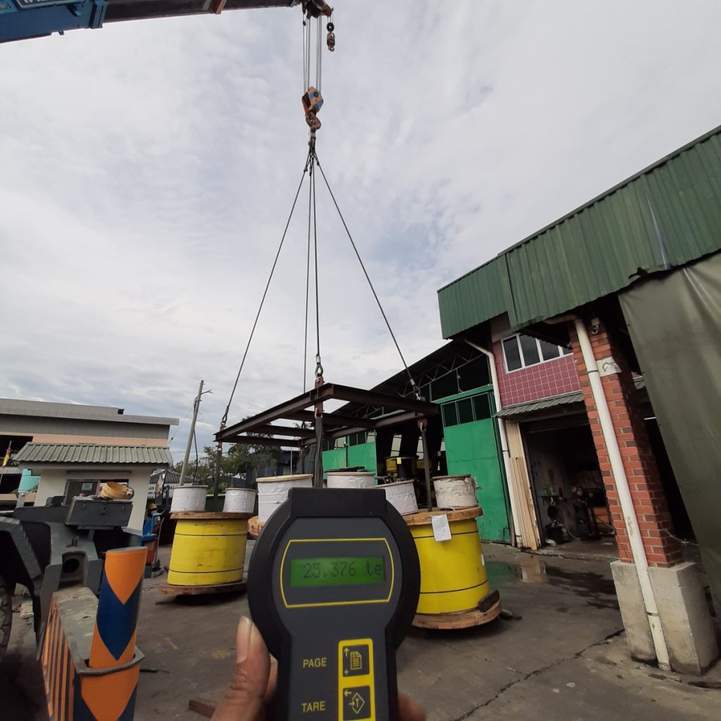 Load Test For Client's Lifting Frame up to 25MT - lifting and rigging