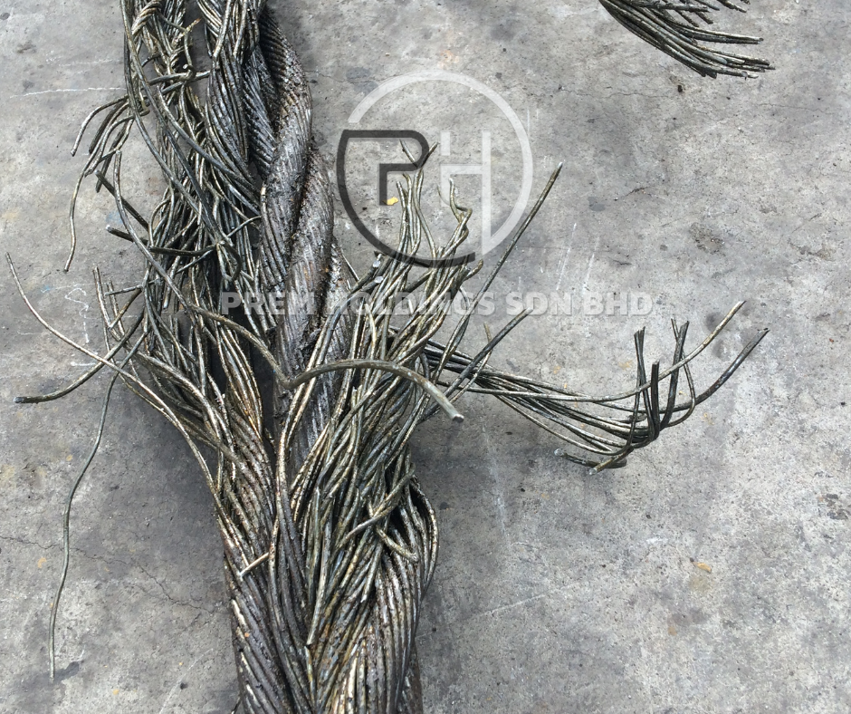 Destructive testing - lifting and rigging