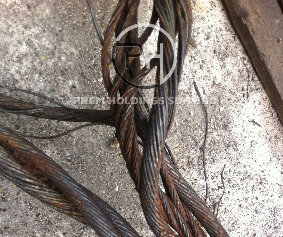 Destructive testing - lifting and rigging