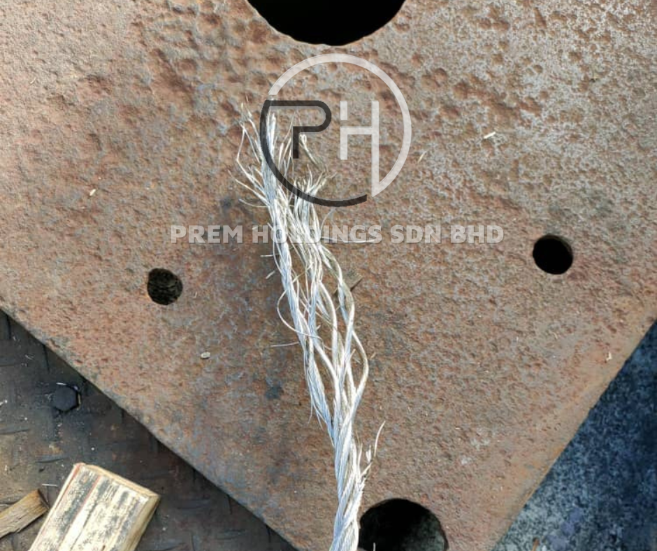 Destructive testing - lifting and rigging