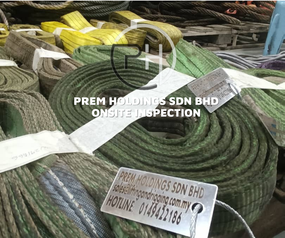 Onsite Inspection - lifting and rigging - Rigging Equipment Inspection