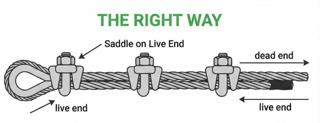 Wire Rope Clip Installation for Cranes – Safety Guide Wire rope